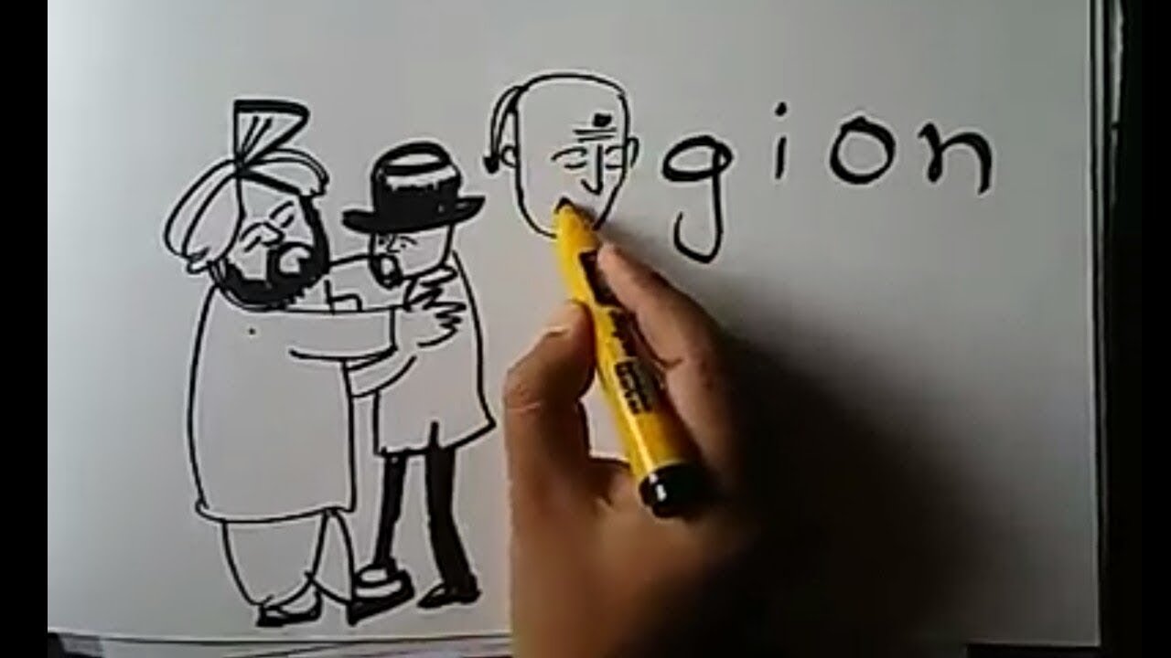 how to draw all the religion people | Jena religion | how to draw a ...