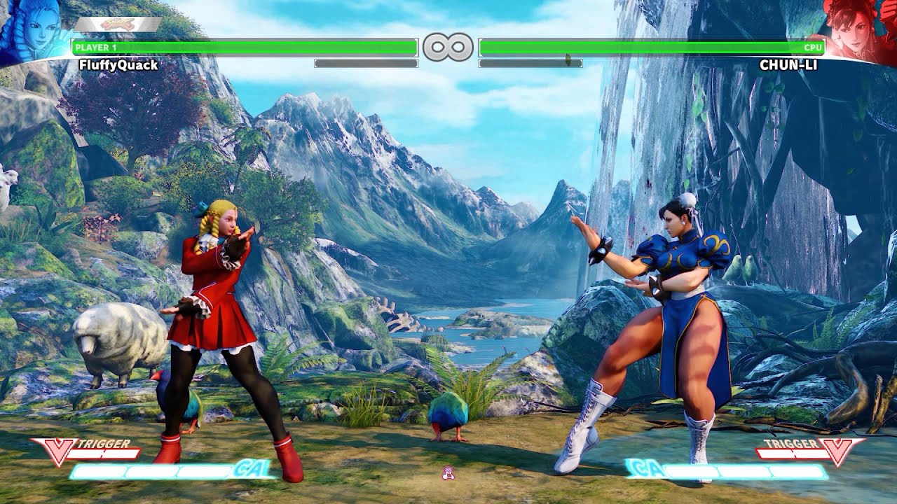 Street Fighter 5 - Forgotten Waterfall stage music - YouTube