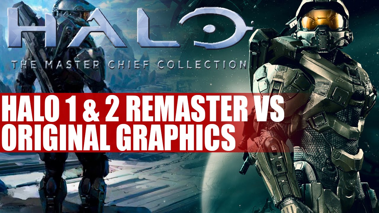 Halo Master Chief Collection | Halo 1 & Halo 2 Remaster Vs Original ...