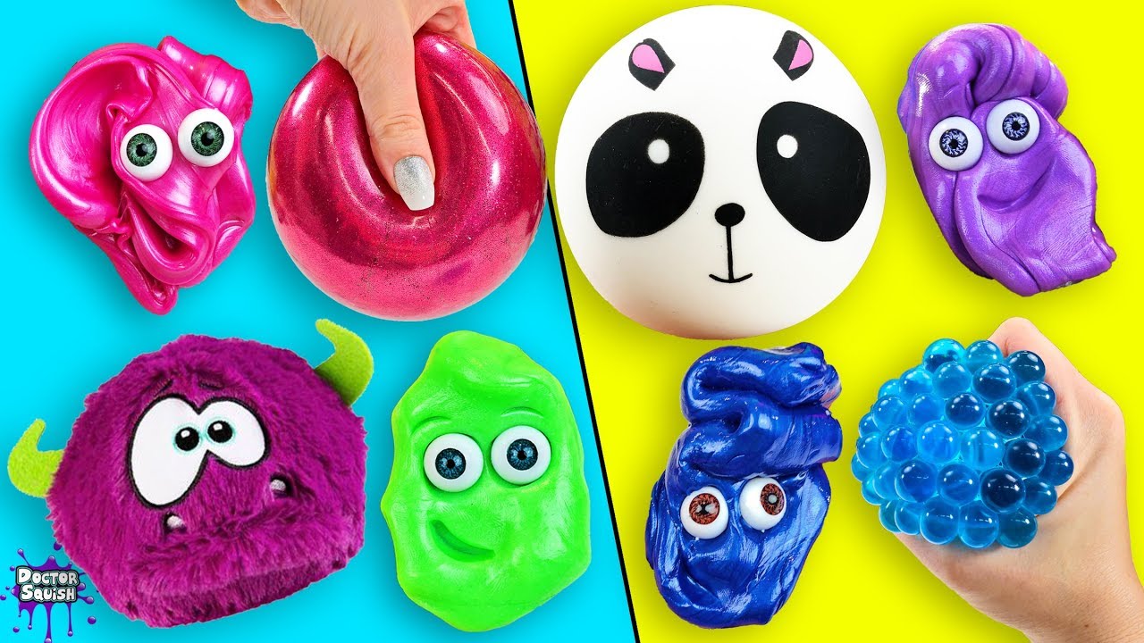 Putty Peeps Gave Me Squishies What's Inside! - YouTube
