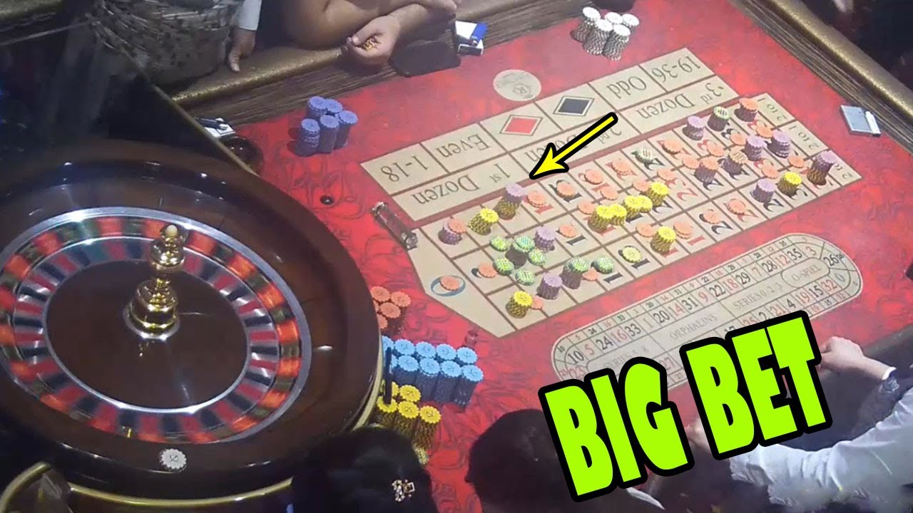 Biggest Win Roulette Table Hot Session New Big Bet Exclusive Evening ...