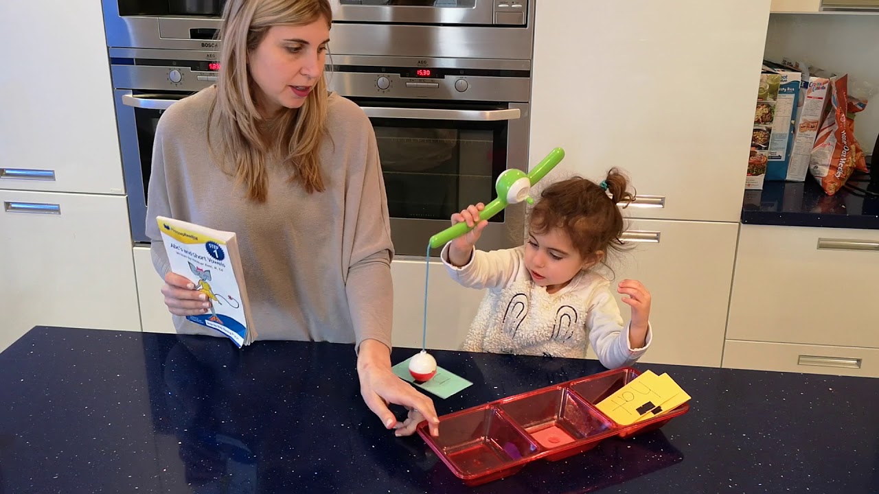 Reading Games, Fishing word game - YouTube