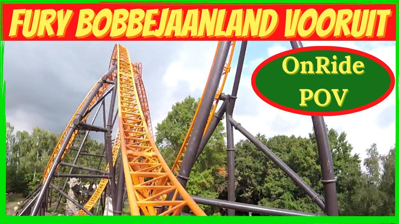 Bobbejaanland Fury vooruit OnRide POV - YouTube