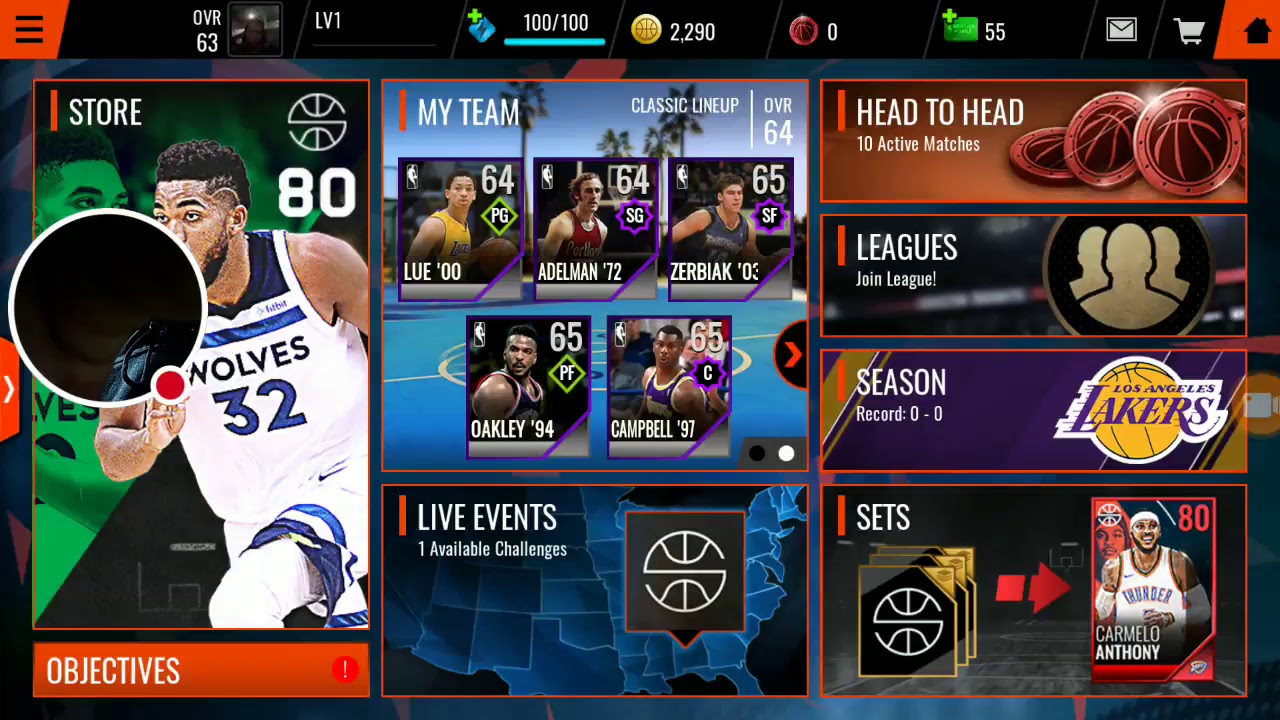NBA LIVE Mobile 18 Is Finally Here!!! - YouTube