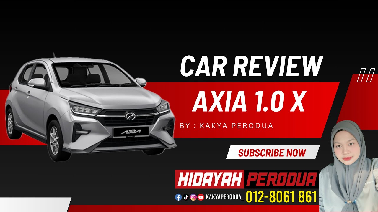 PERODUA AXIA X 2024 | FULL REVIEW - YouTube