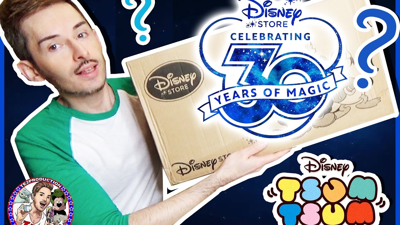 COLIS DISNEY STORE SPECIAL 30 ANS !! - YouTube