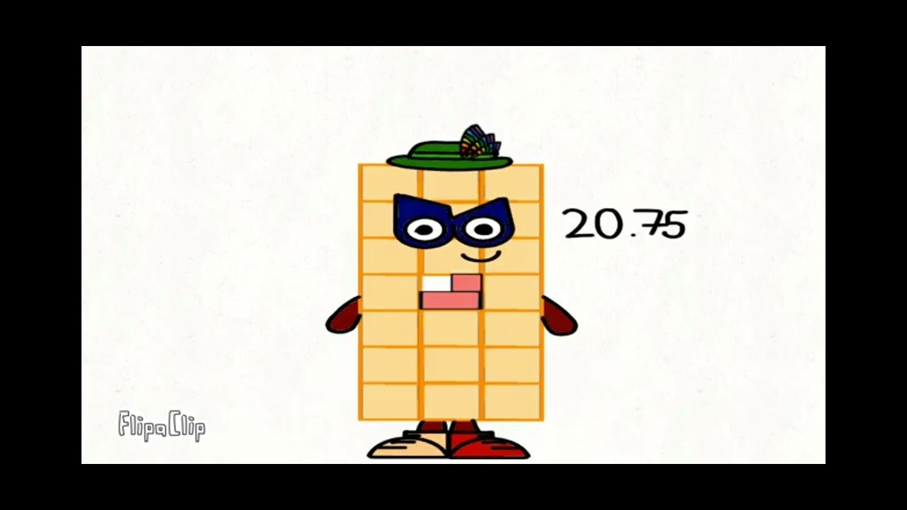 Numberblocks 0.25-45.75 2x - YouTube