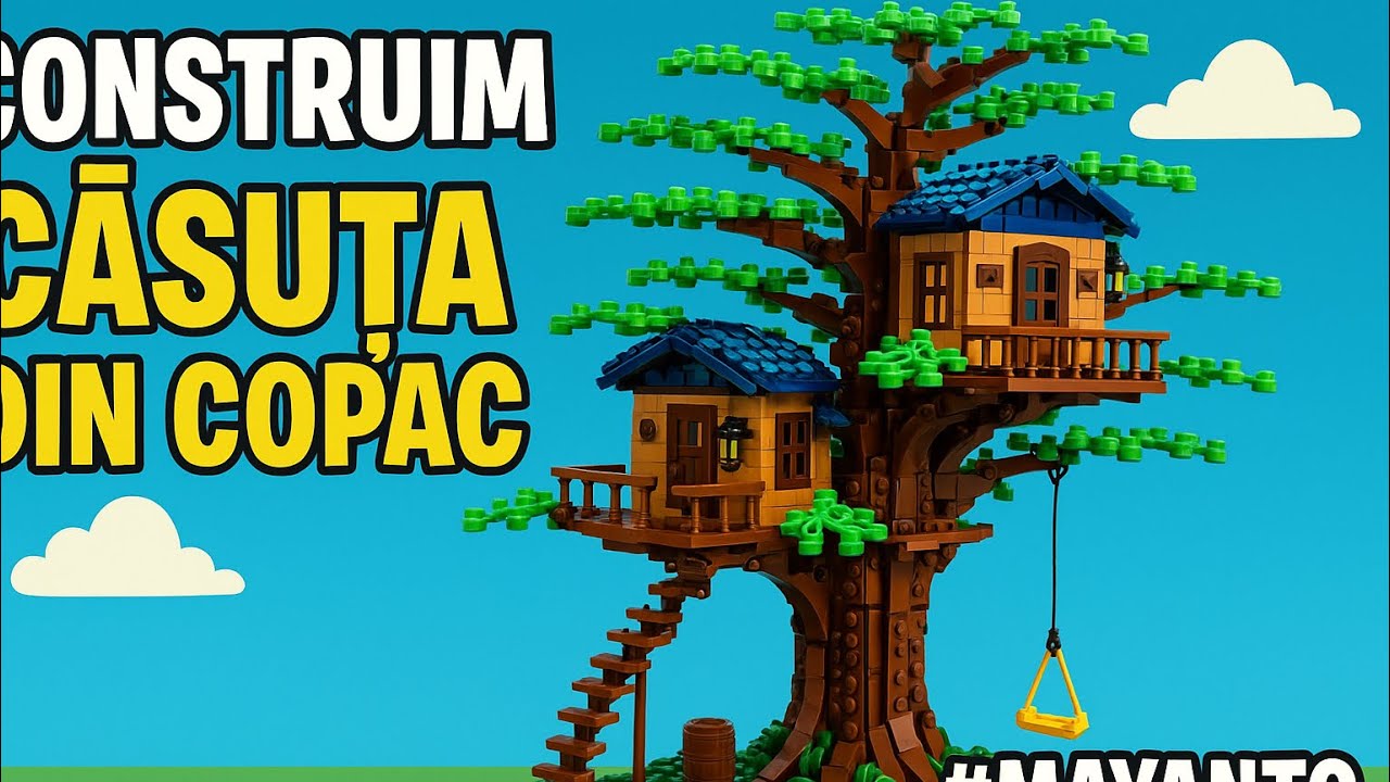 Construim Casuta din copac 21174 LEGO Minecraft ! - YouTube