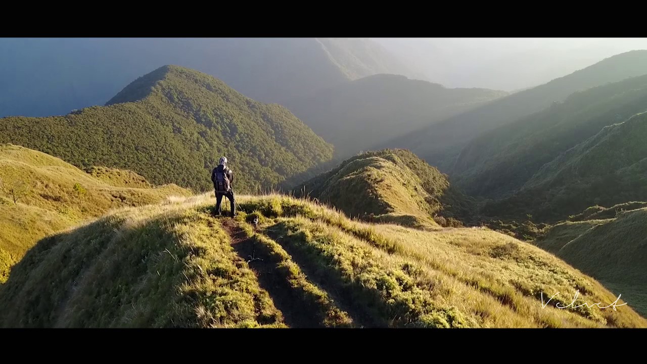 Mt Pulag Summit Aerial View - YouTube