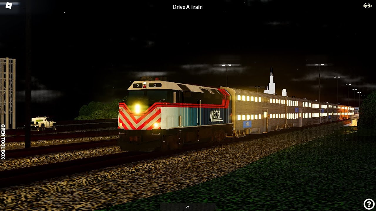 Metra train simulator railfaning - YouTube