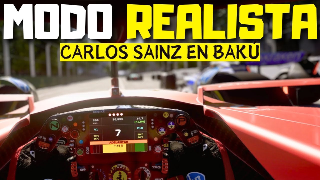 El modo MÁS REALISTA de jugar F124 / sin ayudas - sin hud - cámara de ...