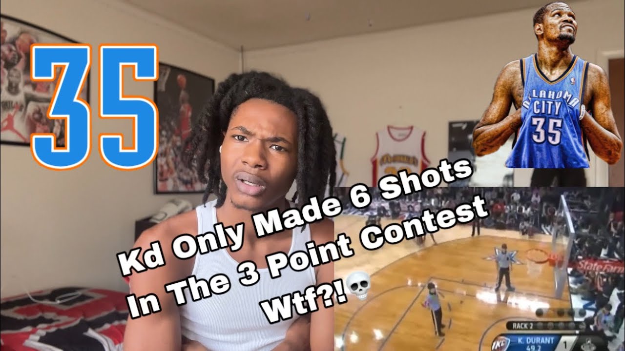 Kd Only Made 6 Shots In The 3 Point Contest Wtf?!💀Worst 3 Point Contest ...