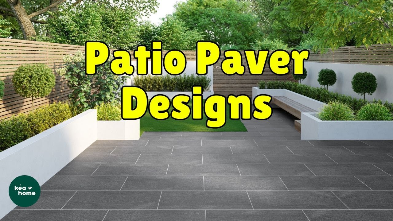 Contemporary Patio Pavers Designing A Patio | 7 Things To Consider