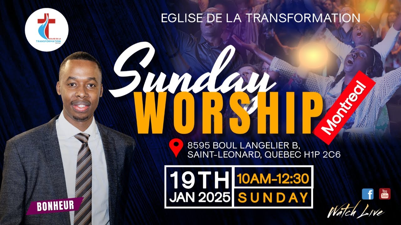 TRANSFORMATION CHURCH - SUNDAY INTERNATIONAL SERVICE - YouTube