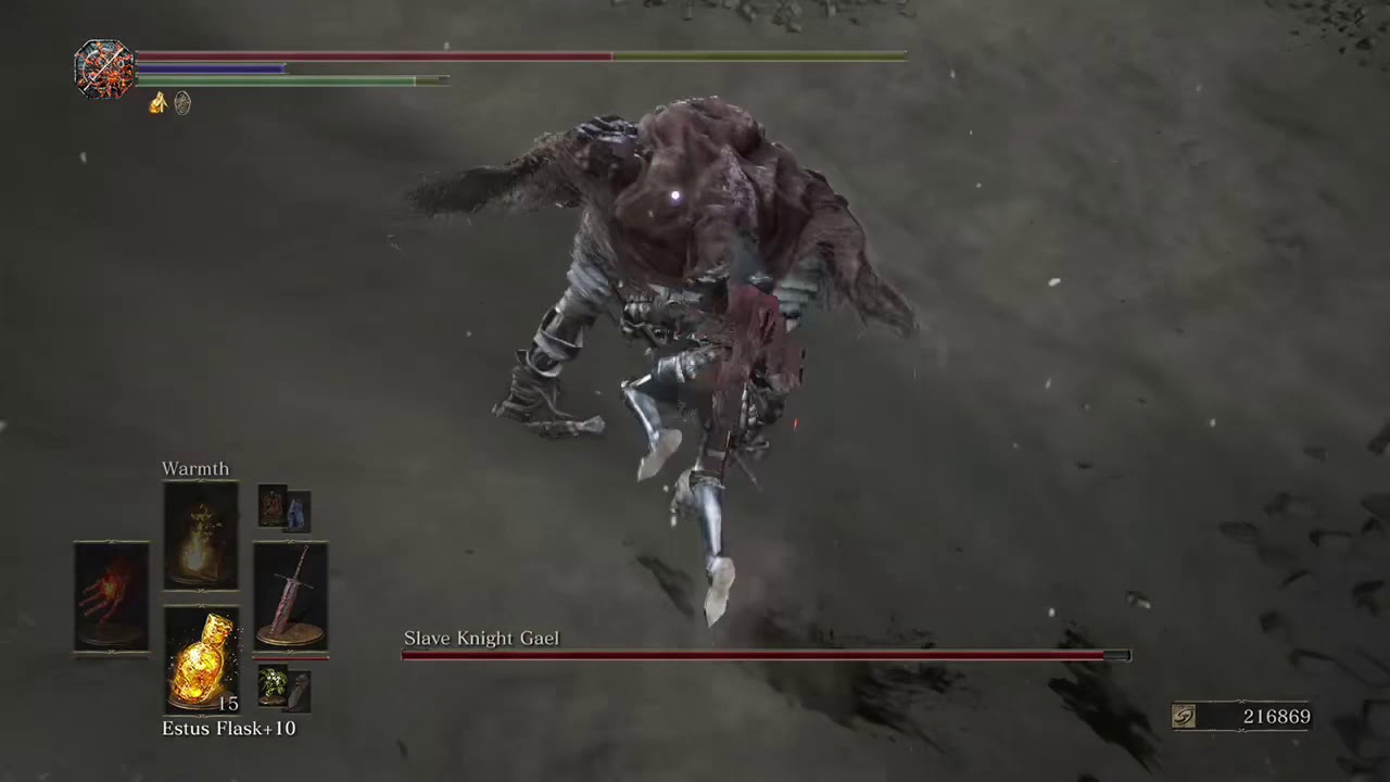 Dark Souls 3: Slave Knight Gael - YouTube