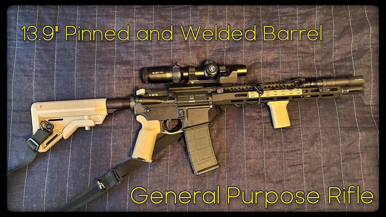 The Upgraded 13.9" General Purpose Rifle - YouTube