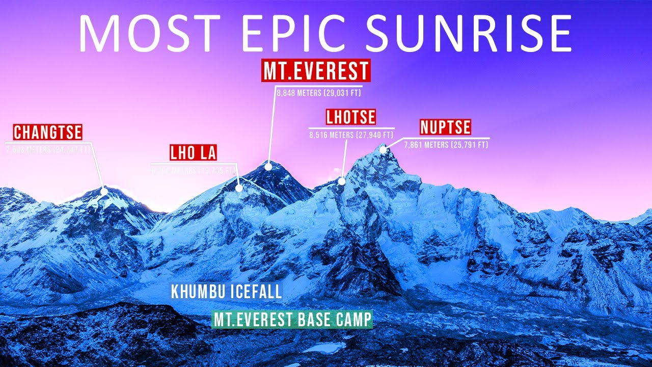 Day12 1st To Reach Top MOST EPIC SUNRISE IN HUMAN HISTORY ALL MOUNTAINS ...