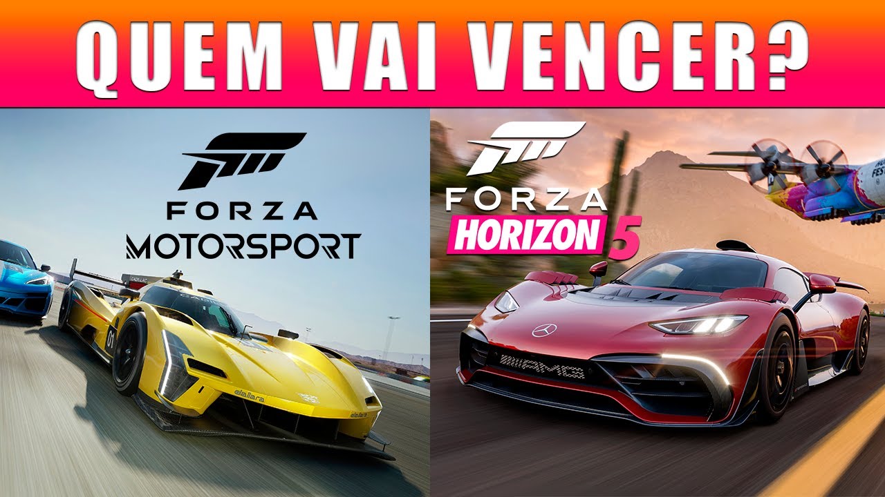 Forza Horizon 5 Está à Frente do NOVO Forza Motorsport ??? - YouTube