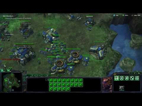 Starcraft WoL Campaign - Haven's Fall (Brutal, All Achievements + Bonus)