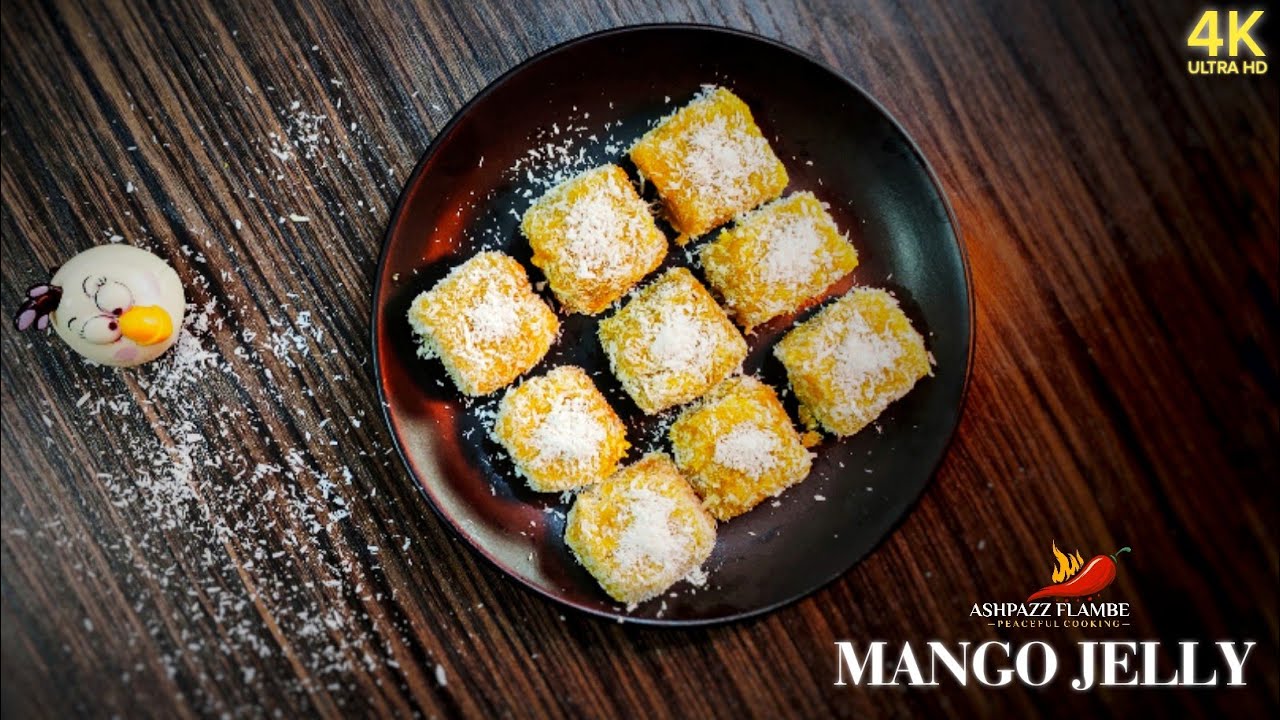 Mango Jelly Delight | Sweet Mango Jelly Dessert | by Ashpazz Flambe ...