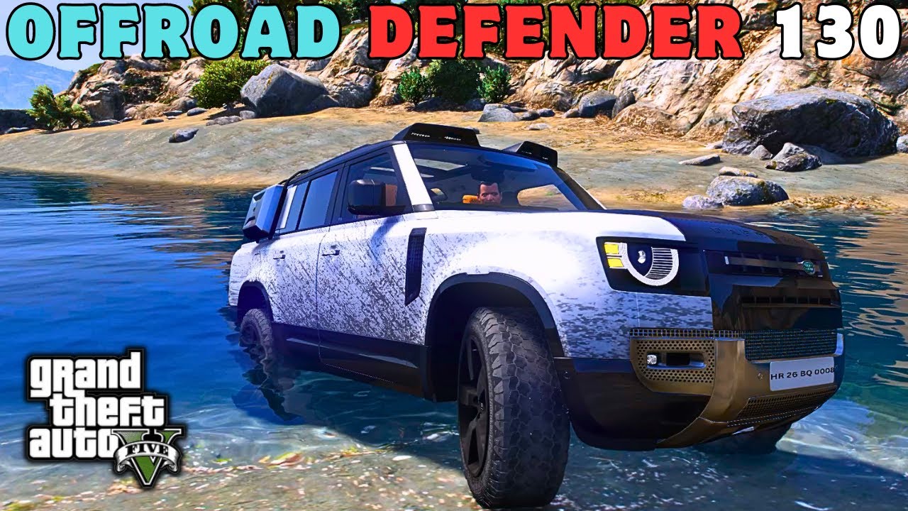 NEW LAND ROVER DEFENDER - 130 4X4 EXTREME OFFROADING IN JUNGLE | GTA 5 ...