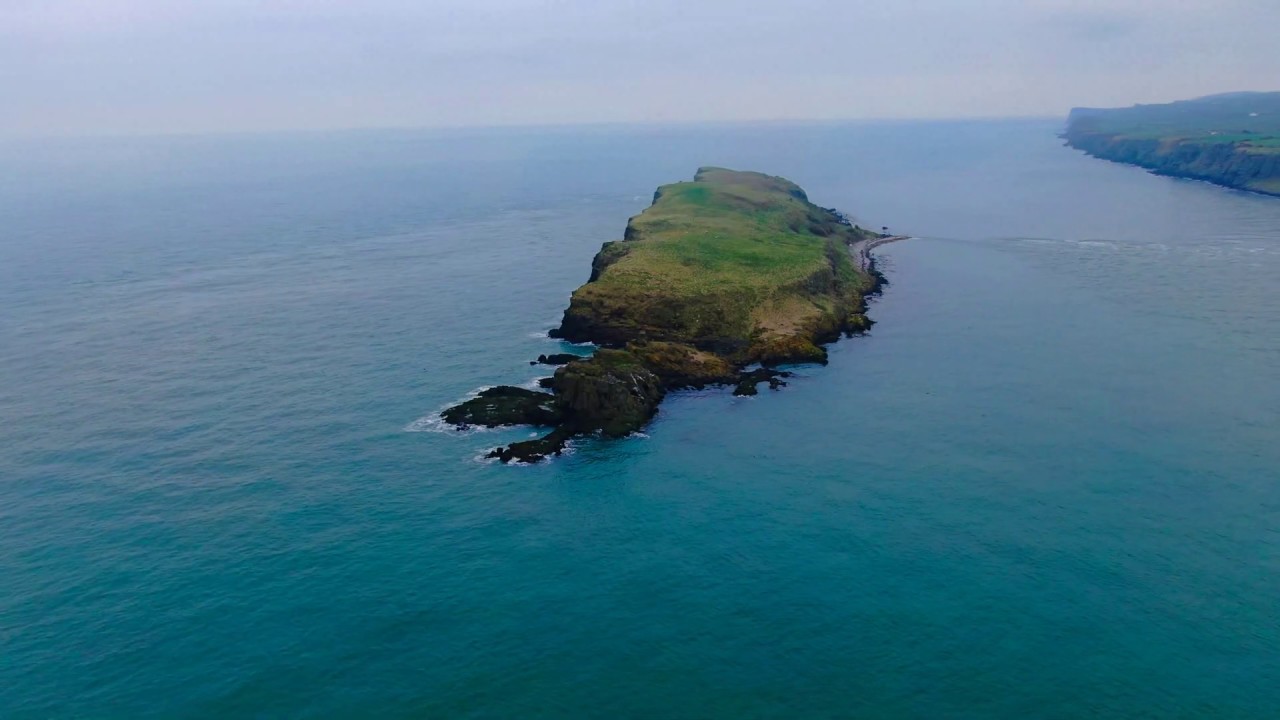 Mavic 2 Zoom - Portmuck Harbour and Isle of Muck - Islandmagee ...