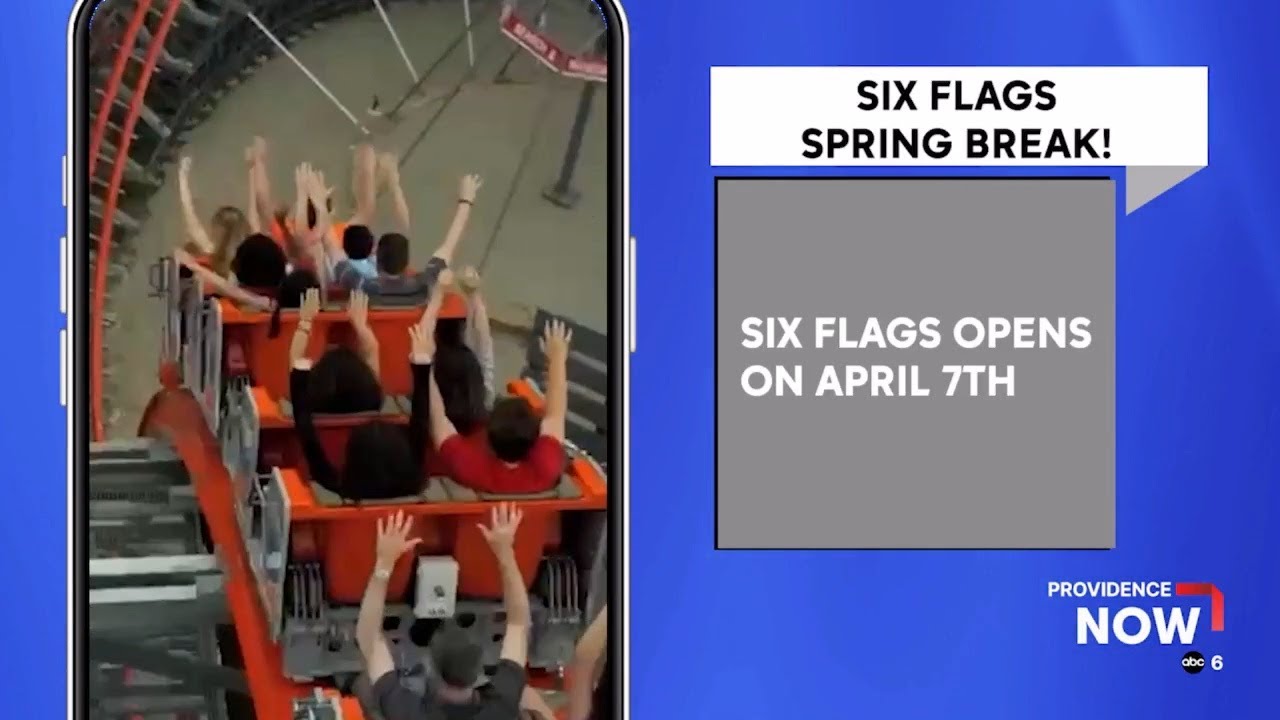 Six Flags New England Spring Break! - YouTube