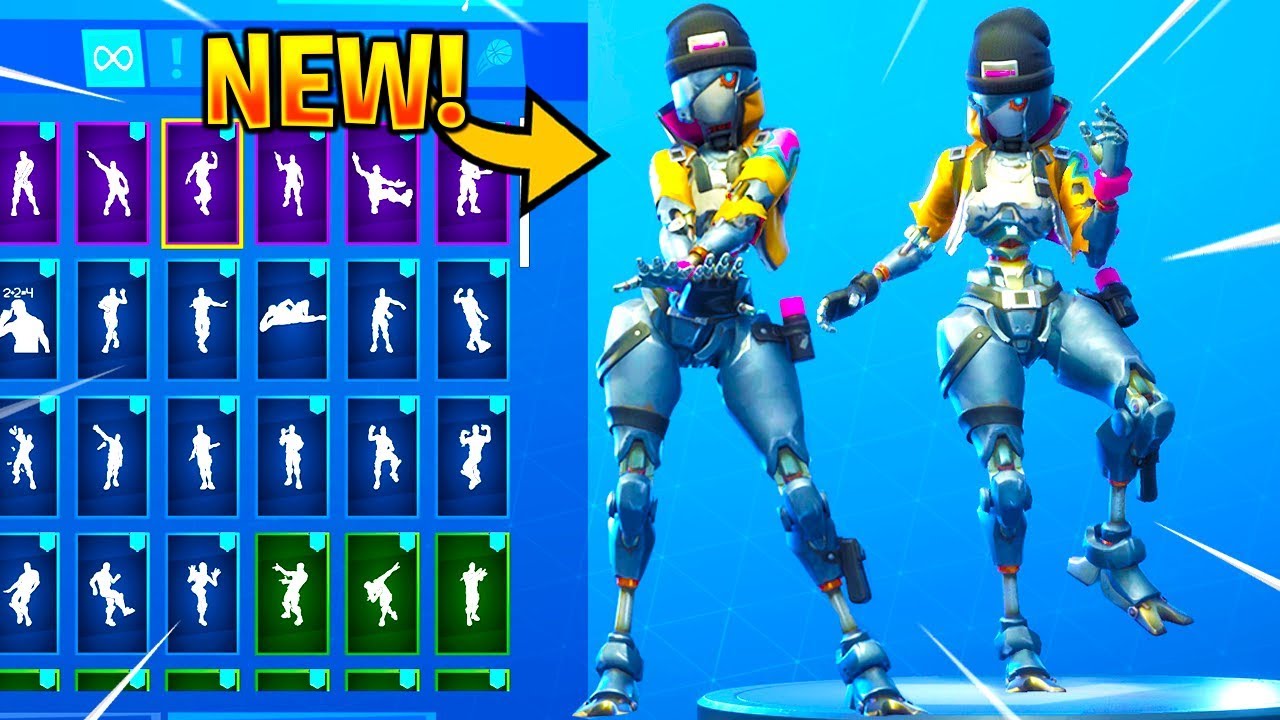 *NEW* REBEL Skin Showcase With Dance Emotes! Fortnite Battle Royale ...