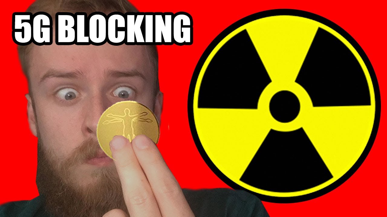 This 5G Blocking Sticker Is RADIOACTIVE and a Scam - YouTube