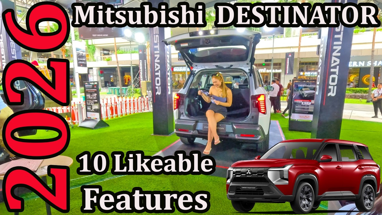 2026 Mitsubishi Destinator 10 most likeable features GLX GLS GT 1.5G ...
