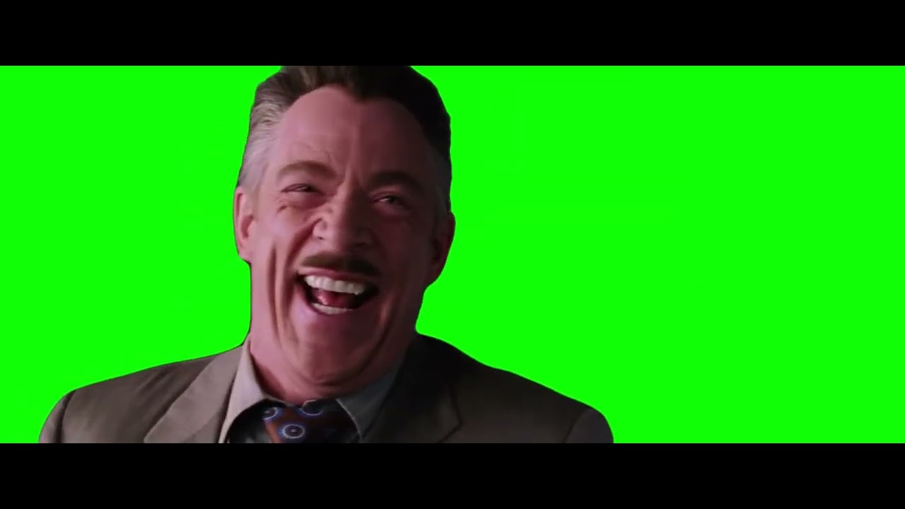 J. Jonah Jameson Laugh "You Serious" Green Screen - YouTube