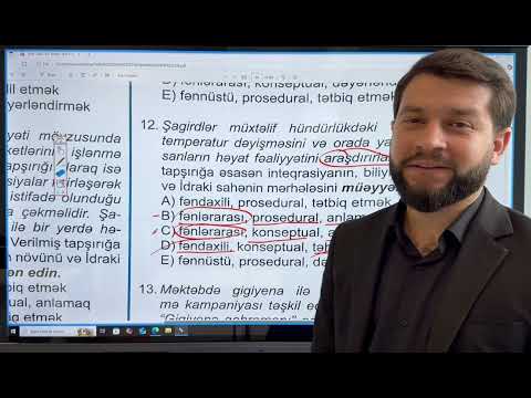 İnteqrasiya, Bilik və Taksonomiyaya aid 3-lü testlərin izahı | Elgün Əhmədov 0506977833 #miq