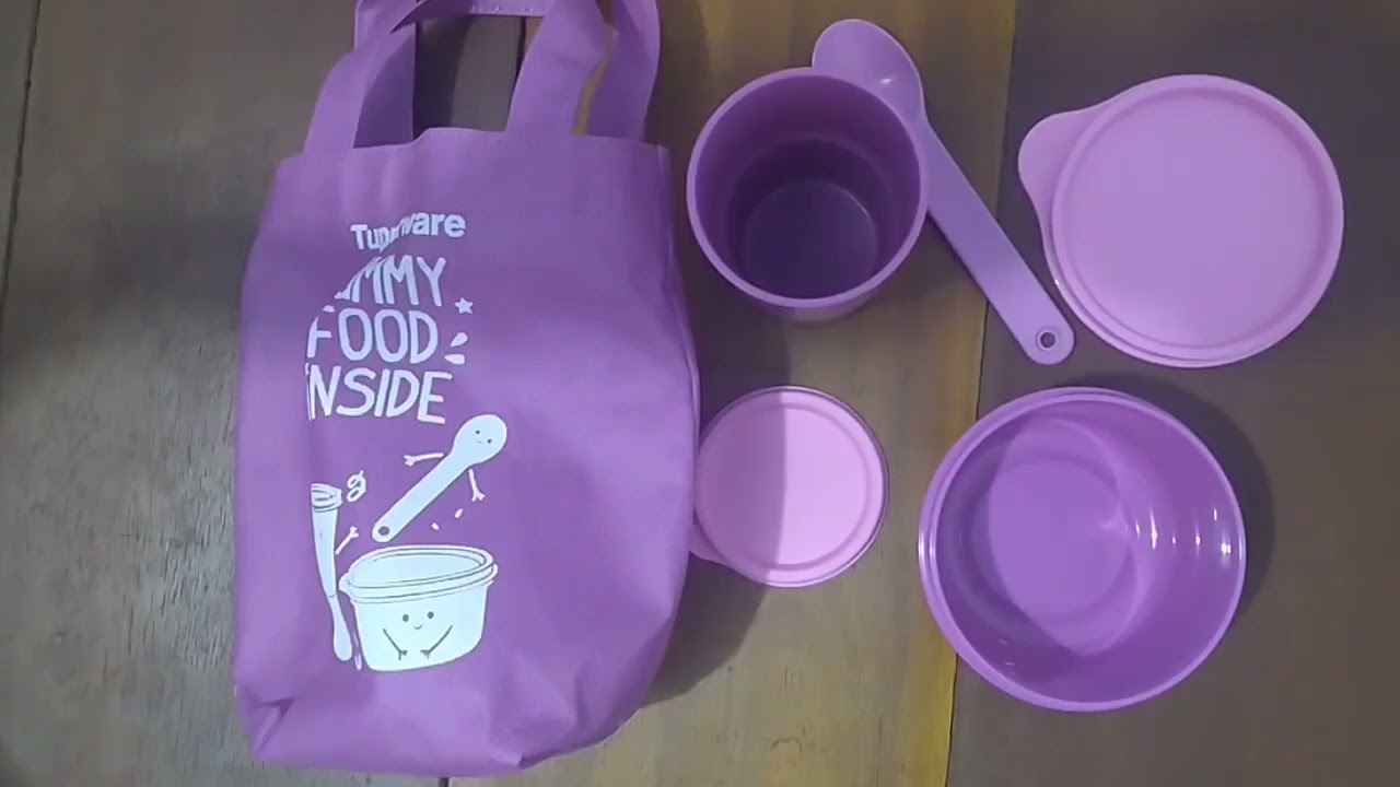 Yummy Food Inside Tupperware unboxing - YouTube