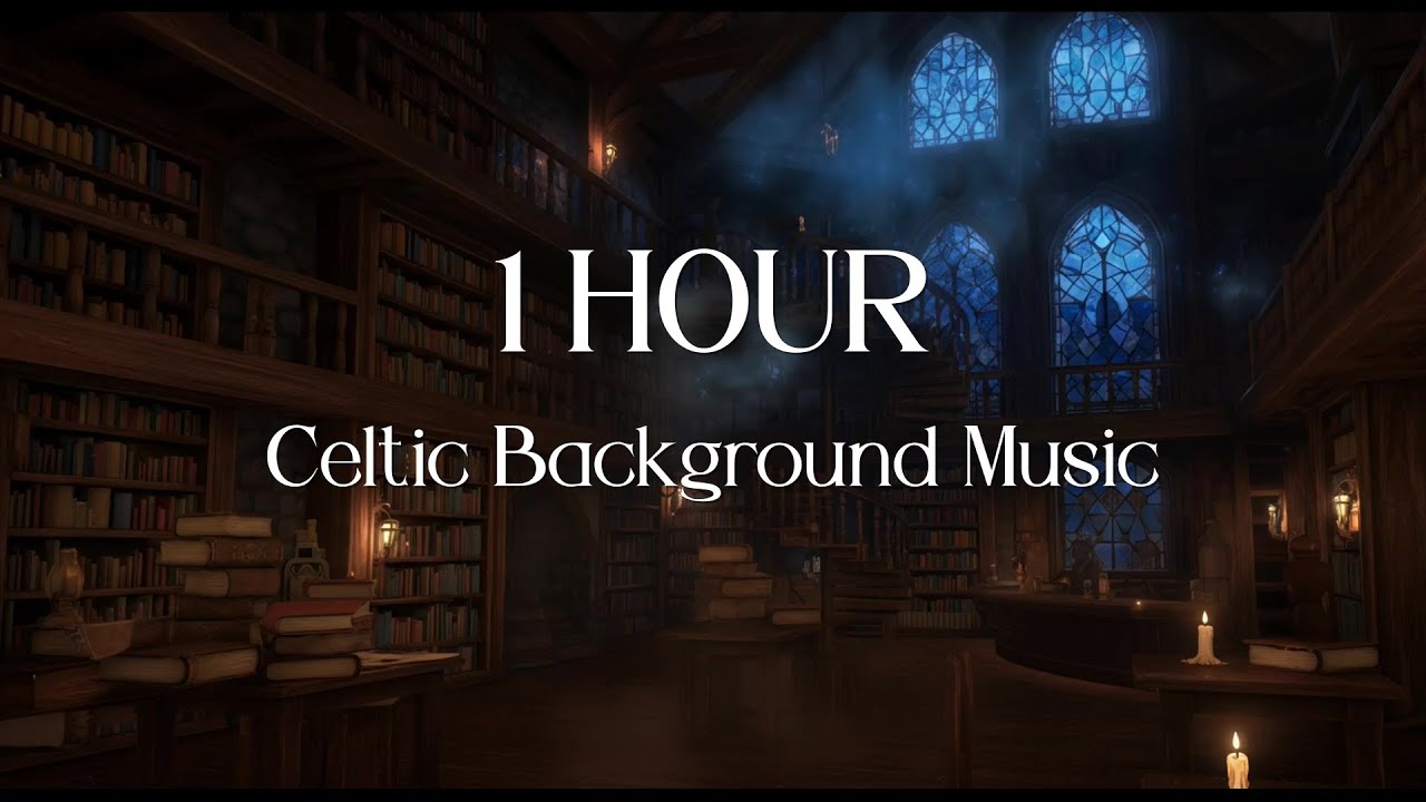 Medieval Castle Library Ambience Tower | DUSTY ARCHIVES - YouTube