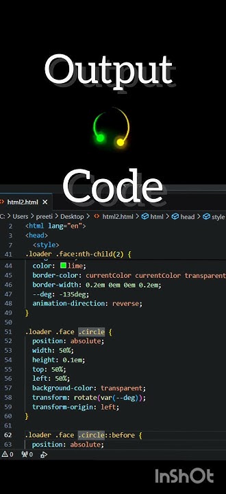 Loading Animation In Htmlcsspart 9coding Viral Code Csscodinghtml5 Youtube