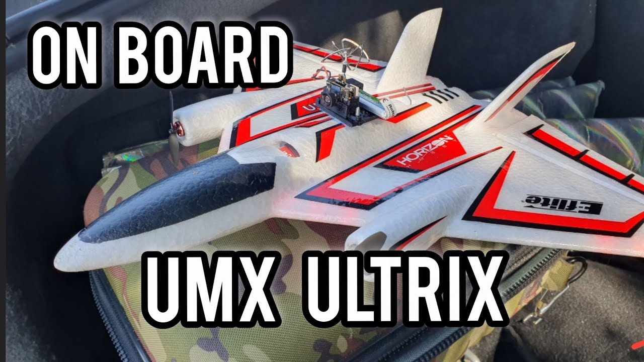 On board flight & crash with the UMX Ultrix - YouTube