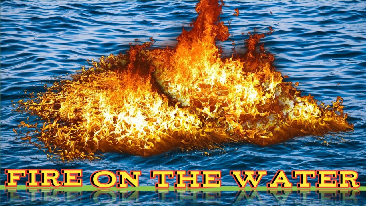 কি হবে যদি জলের উপরে আগুন লাগানো হয় ? || Fire over water. - YouTube