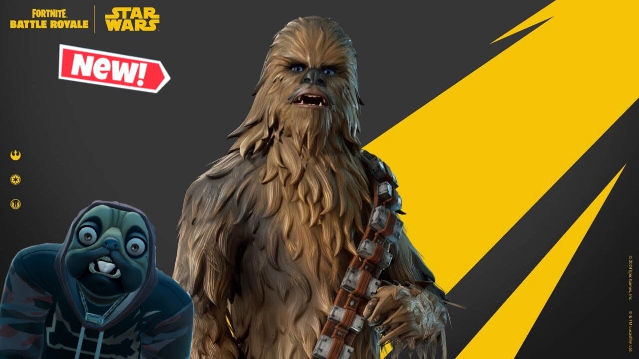Chewbacca is in Fortnite! - YouTube