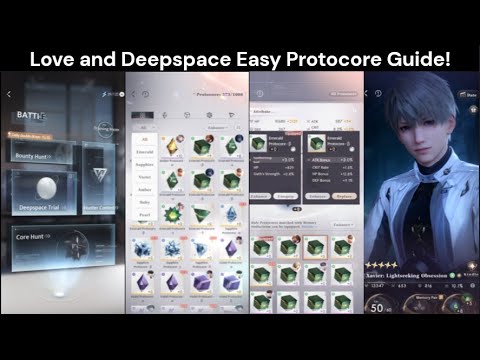 Love and Deepspace Easy Protocore Guide - YouTube