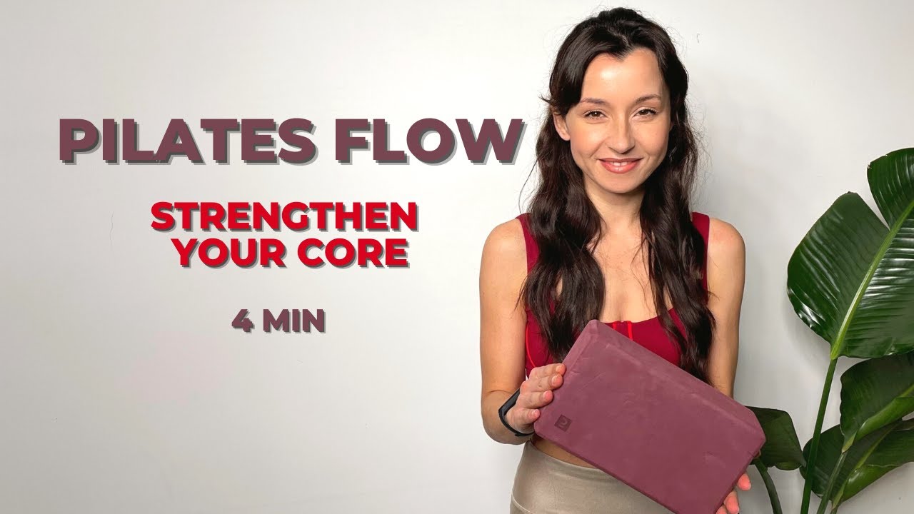 Strengthen Your Core With This 4 Min At-Home Pilates Flow | Pilates ...