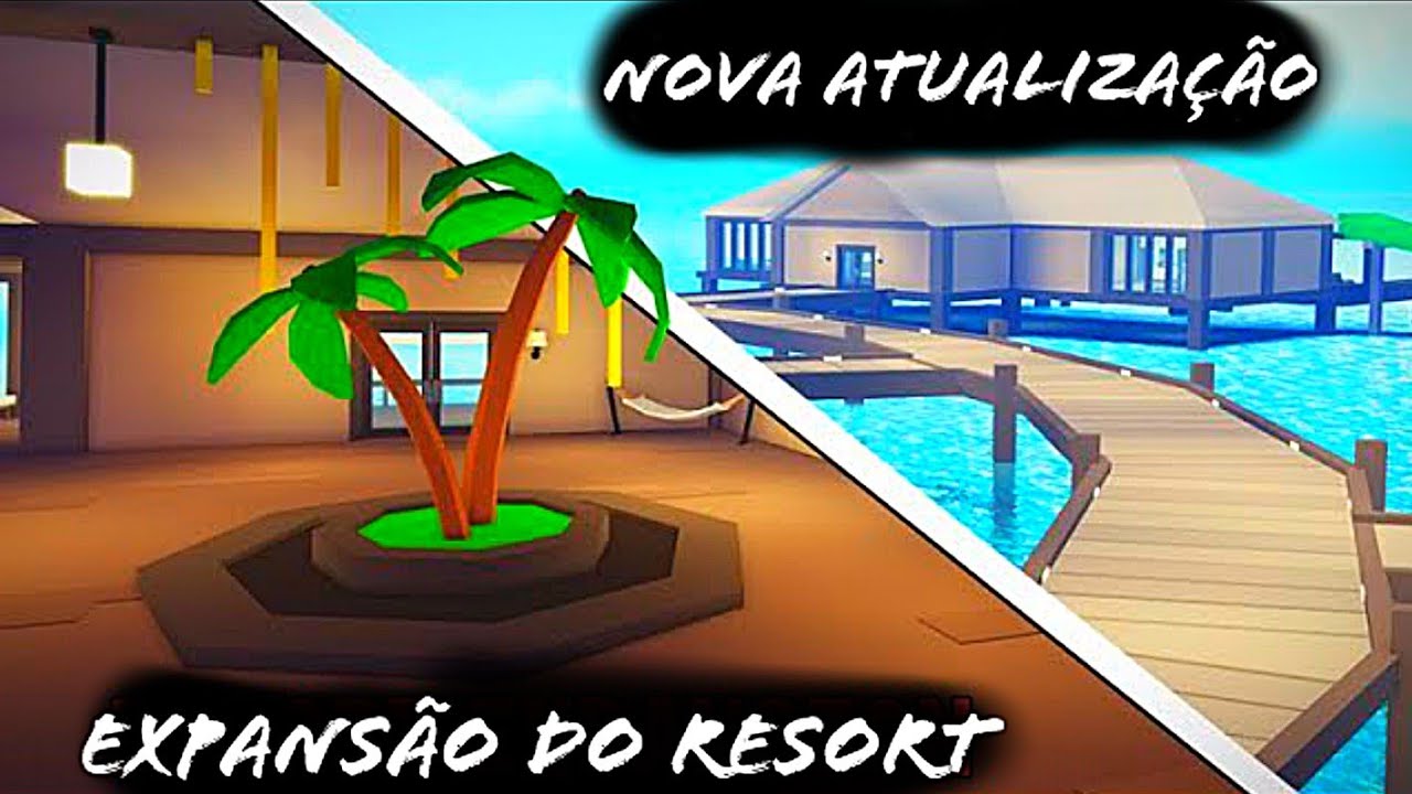 NOVA ATUALIZAÇÃO NO TROPICAL RESORT! - Tropical Resort Tycoon 🌴 - YouTube