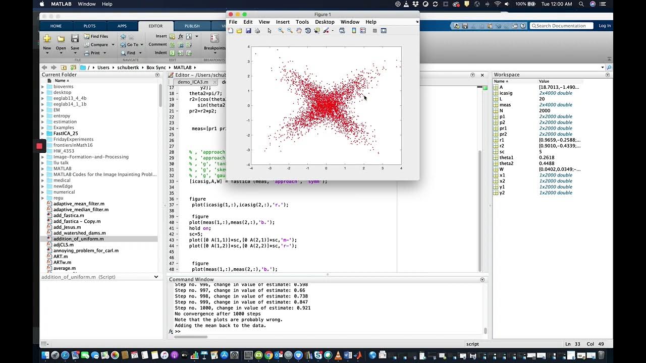 MatLab FastICA demo Source - YouTube