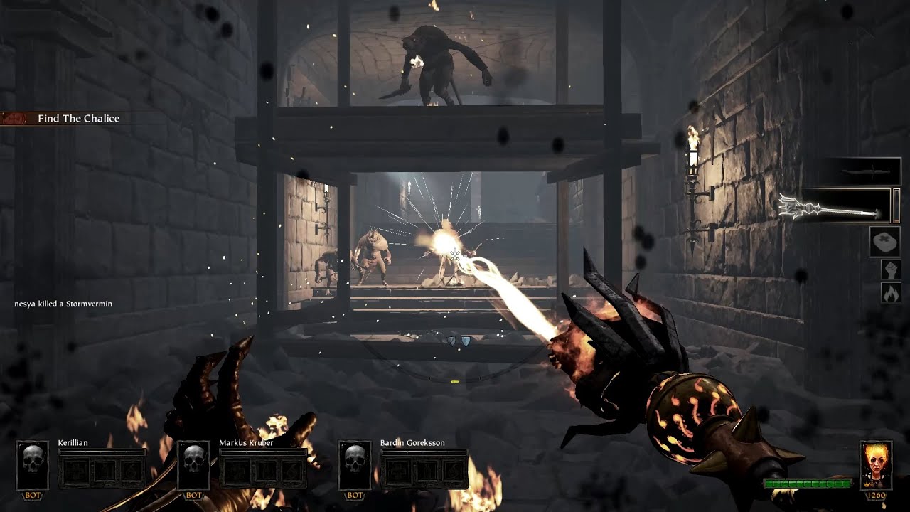 Castle Drachenfels Dagger/Beam Vermintide True Solo - YouTube