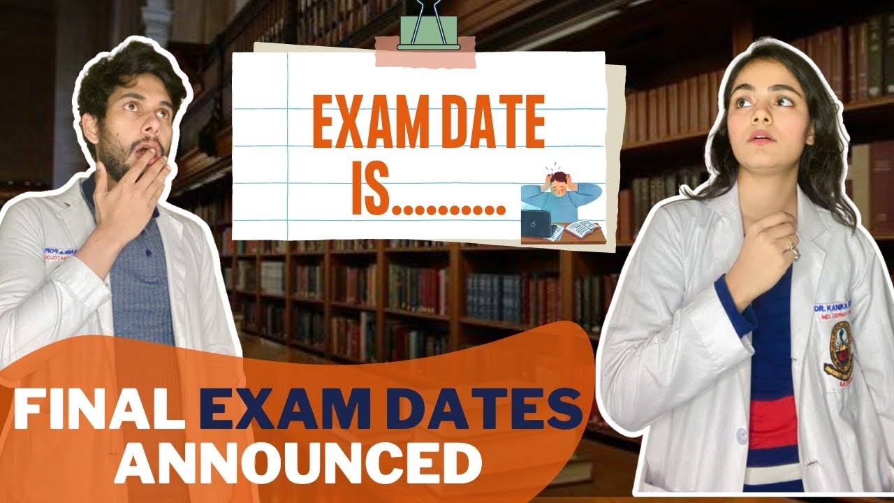 Our Final Exam Dates Out 😱🤒| Stressful time Starts | Hospital VLOG🏥 ...