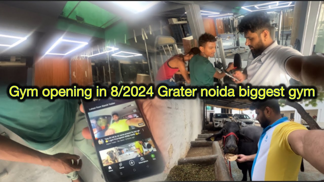 Gym opening coming soon😊 || 👉Date 8/2024 in sunday || Namityadav - YouTube