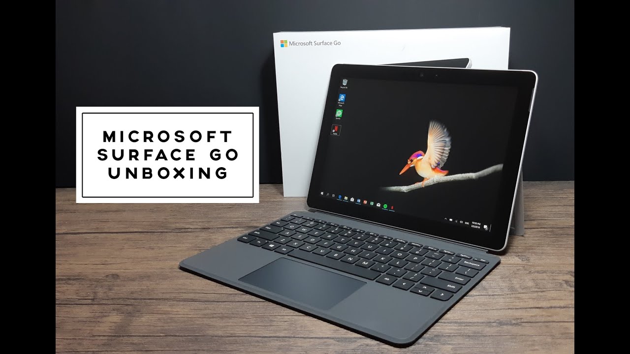Microsoft Surface Go Unboxing 微软 Surface Go 开箱~！！ - YouTube