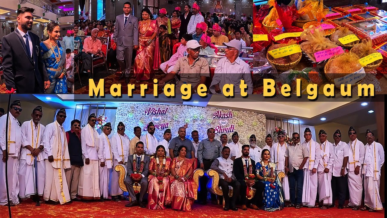 Belgaum Wedding Vlog | Friend's Son's Marriage | Navy Batchmate's ...