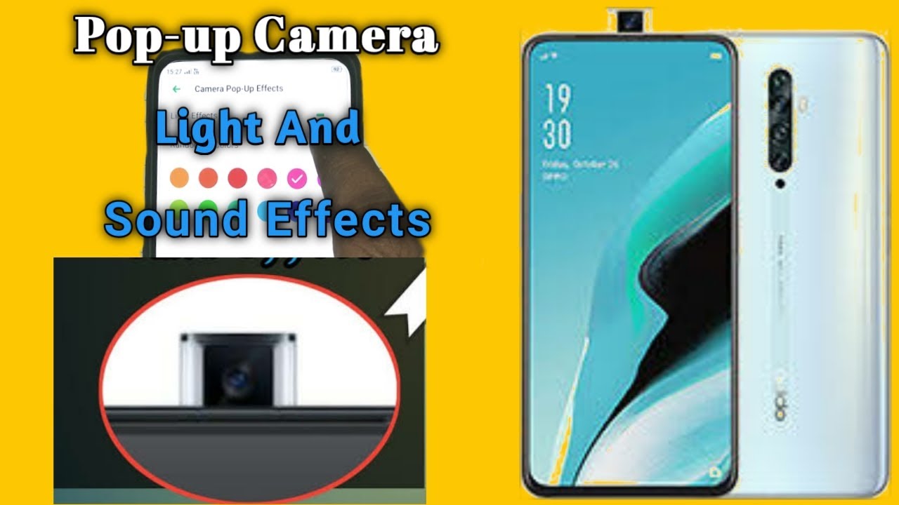 Popup Camera Light & Sound Change| How to Change Popup Camera Sound and ...