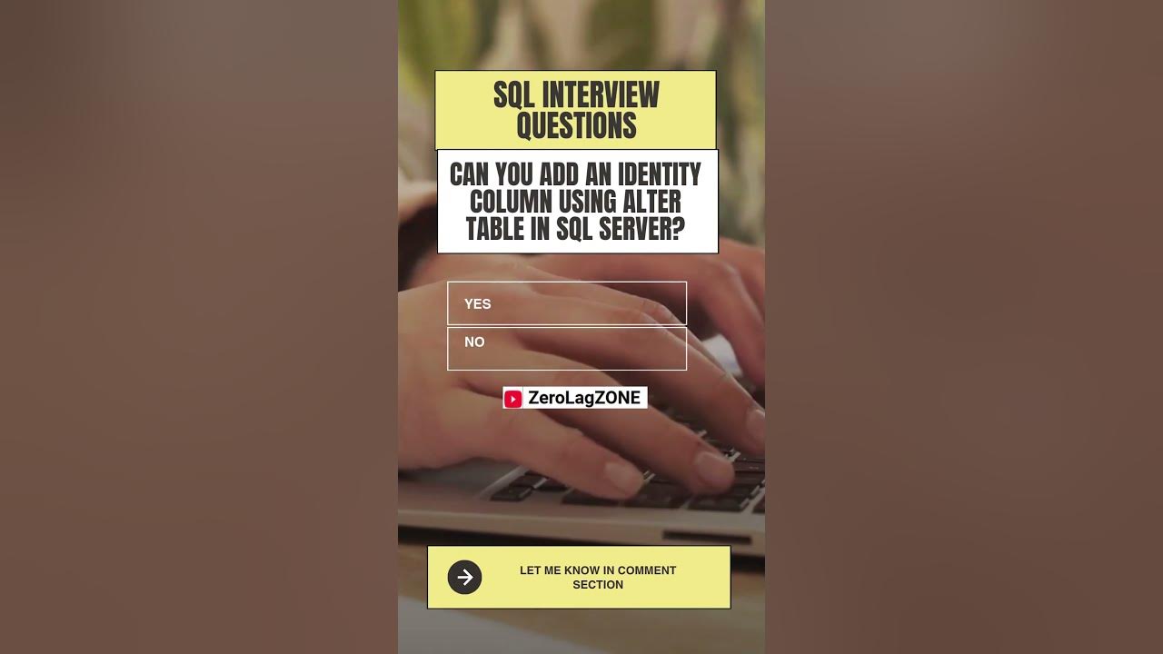 SQL | SQL INTERVIEW 1 | #youtubeshorts #coding - YouTube
