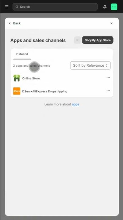 How To Uninstall App In Shopify #shorts #uninstall #shopify #app - YouTube